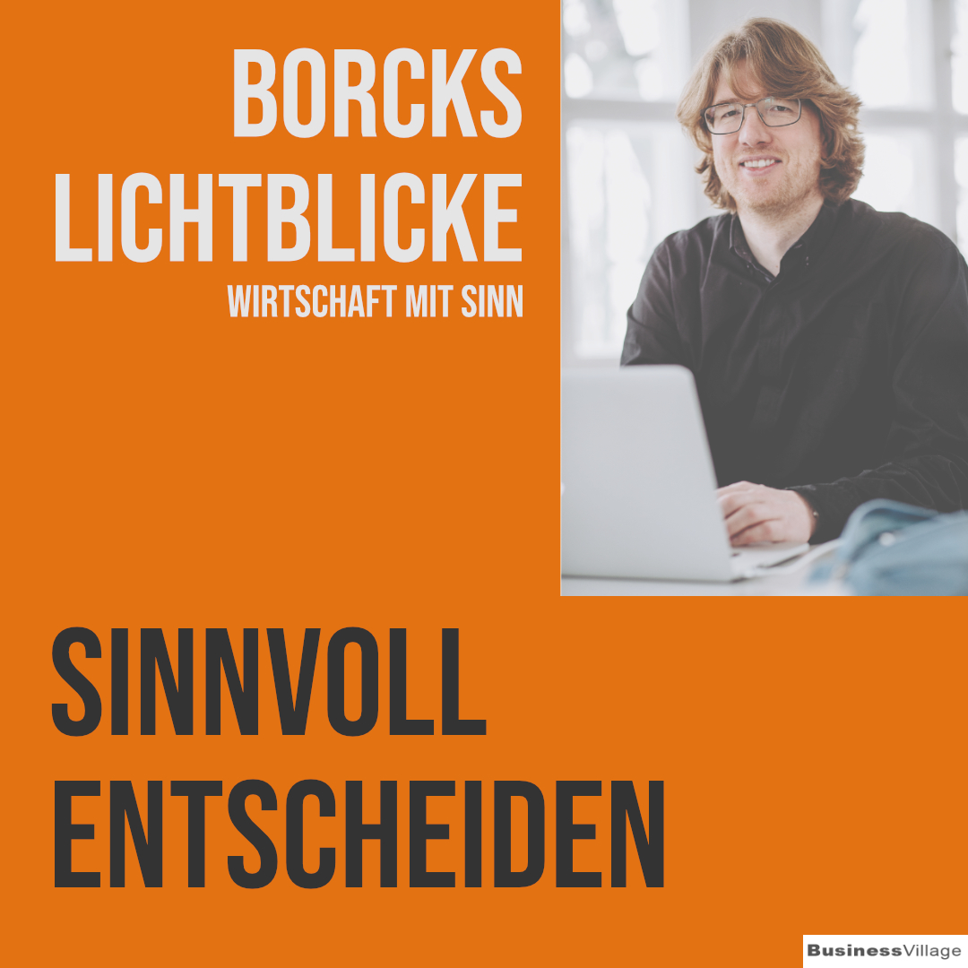 Sinnvoll entscheiden - BusinessVillage - Verlag für die Wirtschaft