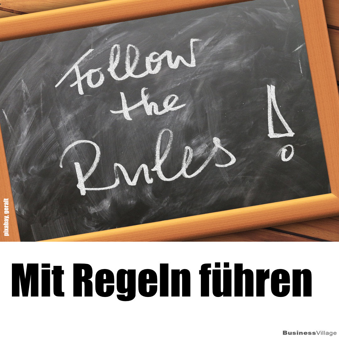 Mit Regeln führen - BusinessVillage - Verlag für die Wirtschaft