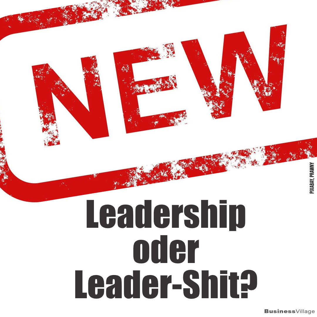 Leadership oder Leader-Shit? - BusinessVillage - Verlag für die Wirtschaft